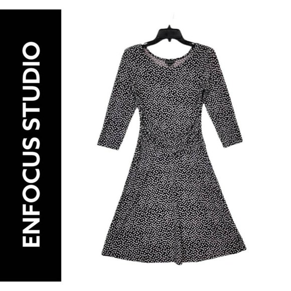 Enfocus Studio | Dresses | En Focus Studio Brown Dress Size 4 Women ...